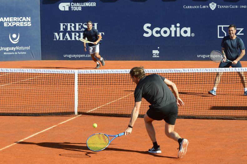 Diego Forlán debuta en el tenis profesional en el Uruguay Open, de la ...