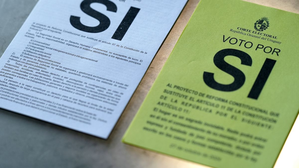 Las papeletas para los plebiscitos: qué se vota con la blanca y qué con ...