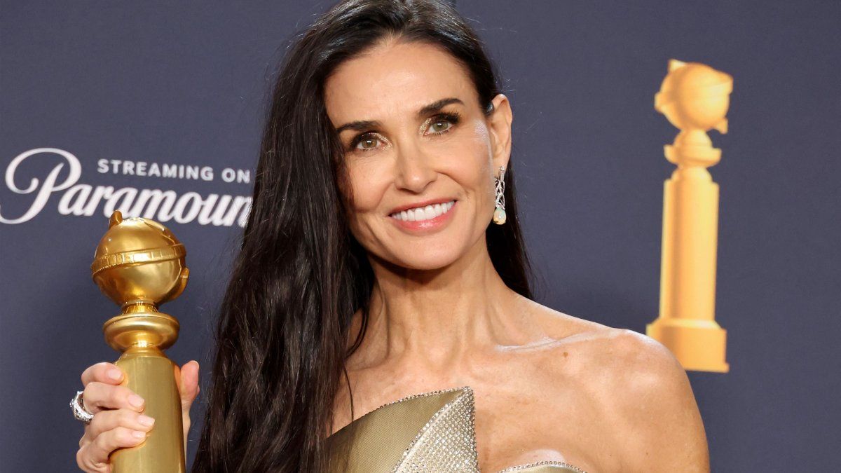 Globos de Oro: el discurso de Demi Moore, los zapatos de Kathy Bates y ...