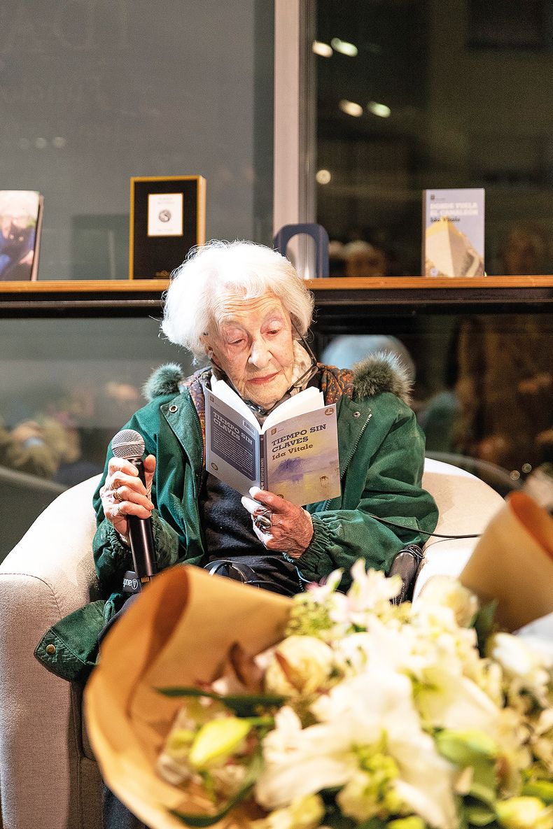 Ida Vitale celebró sus 100 años en Cinemateca