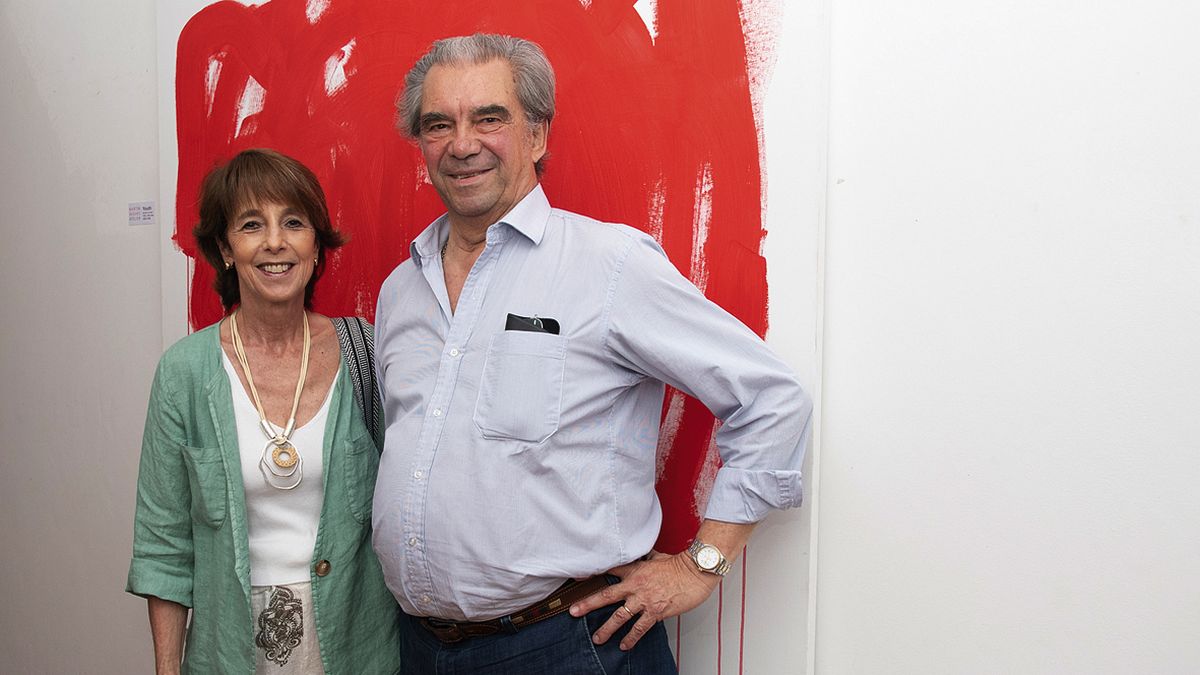 Martín Hughes presentó en su atelier de Carrasco la muestra Soul, un compilado de las pinturas ...