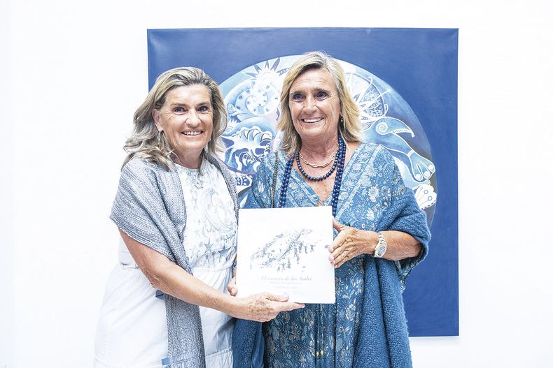 Agó y Beba Páez presentaron El Rosario de los Andes. Relato de una ...