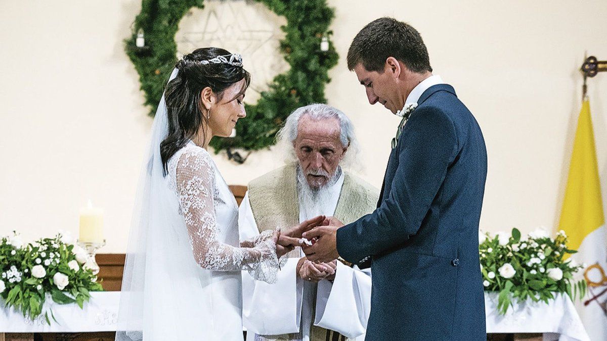 Así fue el casamiento de Juan Ignacio Escuder y María Inés Fernández